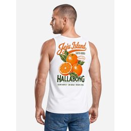 Neverless Shirt 'Fruity Orange' Herren Gr&ouml;&szlig;e M wei&szlig;