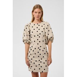 Soaked in Luxury Kleid Damen Gr&ouml;&szlig;e 40 beige Sommerkleid