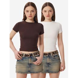 Happiness İstanbul Shirt 'T-Shirts' female size L Brown