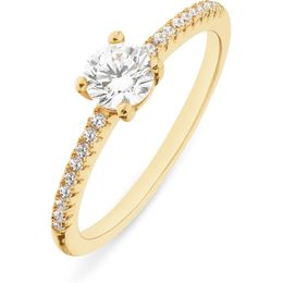 Christ Ring female size 54 Gold