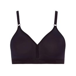 Bee Dees BeeDees Bra 'Soft-BH Microfun N ohne B&uuml;gel' female size 85 Black