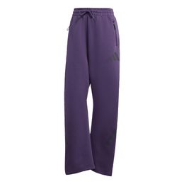 adidas Sportswear Workout Pants 'Z.N.E.' female size M/L Blackberry