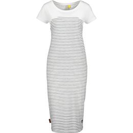 alife and kickin Alife & Kickin Kleid 'ClariceAK' Damen Gr&ouml;&szlig;e 34 schwarz / wei&szlig; Sommerkleid