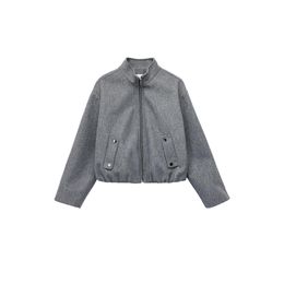 KOTON Jacke Damen Gr&ouml;&szlig;e M graumeliert Sommerjacke