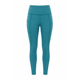 True North Leggings 'Sportleggings mit Tasche' Damen Gr&ouml;&szlig;e XS petrol