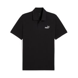 PUMA Shirt 'Puma Ess No. 1 Logo Pique Polo' Herren Gr&ouml;&szlig;e M schwarz