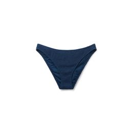 CALZEDONIA Bikinihose 'Crinkle Waves' Damen Gr&ouml;&szlig;e L marine