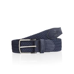 FAFIGO Belt 'Flechtg&uuml;rtel mit Stretch "Verona"' male size 100 Dark blue