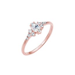 Elli Verlobungsring Damen Gr&ouml;&szlig;e 56 rosegold