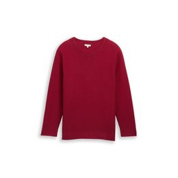 Tom Tailor Women + Sweater female size 7XL Blood red