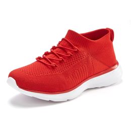 Lascana Sneaker Damen Gr&ouml;&szlig;e 42 rot Sommerschuhe