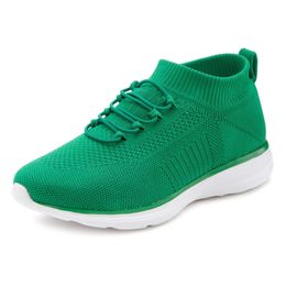 Lascana Slip On Damen Gr&ouml;&szlig;e 39 gr&uuml;n Sommerschuhe