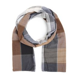 Camel Active Schal Herren Gr&ouml;&szlig;e One Size camel / nachtblau / hellgrau / offwhite