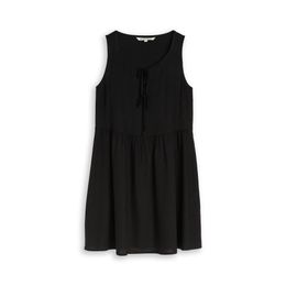 Tom Tailor Denim Kleid Damen Gr&ouml;&szlig;e 34 schwarz Sommerkleid