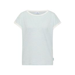 Cecil T-Shirt Damen Gr&ouml;&szlig;e L mint / wei&szlig;