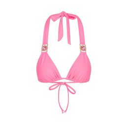 Moda Minx Bikinitop 'Amour' Damen Gr&ouml;&szlig;e 90 gold / rosa / wei&szlig;
