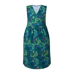 Ulla Popken Kleid Damen Gr&ouml;&szlig;e 46/48 marine Sommerkleid