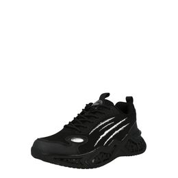 Plein Sport Sneaker Herren Gr&ouml;&szlig;e 41 silbergrau / schwarz Sommerschuhe