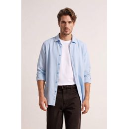 Trendyol Button Up Shirt male size L Light blue