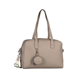 Tom Tailor Schultertasche 'Rima' Damen Gr&ouml;&szlig;e M taupe