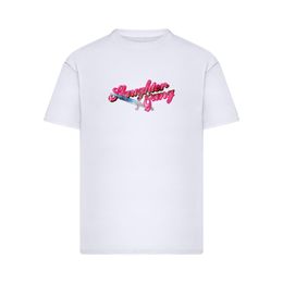 Merchcode Shirt '21 Savage Collegiate' male size XXL Blue / Pink / Red / White