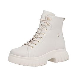 Rieker Schn&uuml;rstiefelette Damen Gr&ouml;&szlig;e 40 wei&szlig;