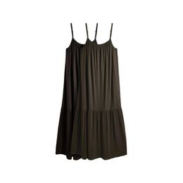 The Set Kleid Damen Gr&ouml;&szlig;e 40 braun / khaki Sommerkleid