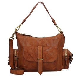 Campomaggi Schultertasche 'Elda' Damen Gr&ouml;&szlig;e One Size cognac