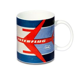 logoshirt Tasse 'Interflug Luftverkehr' Herren Gr&ouml;&szlig;e One Size t&uuml;rkis