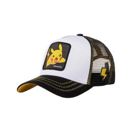 Capslab Cap 'Freegun Pokemon Pikachu' Herren Gr&ouml;&szlig;e 54/64 wei&szlig;
