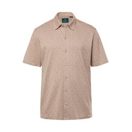 Boston Park Button Up Shirt male size XXXL Chamois / White