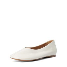 Dune London Ballerina Damen Gr&ouml;&szlig;e 37 wei&szlig; Sommerschuhe