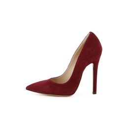 Evita Pumps 'LISA' Damen Gr&ouml;&szlig;e 44 bordeaux