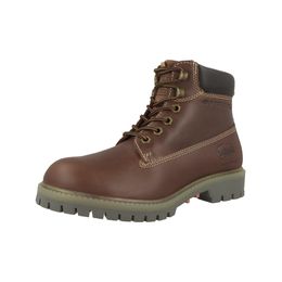 Dockers by Gerli Lace-Up Ankle Boots female size 43 Brown / Black