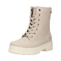 Mustang Lace-Up Ankle Boots female size 39 Cream