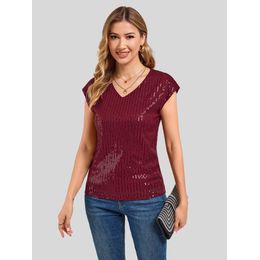 LapaPlus Top 'Women Tops' female size XXL Wine red