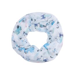 Seasons of April Tube Scarf 'Nala' female size Onesize Blue / White