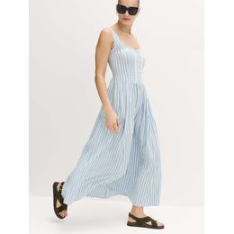 Marks & Spencer Marks & Spencer Kleid Damen Gr&ouml;&szlig;e 42 hellblau / wei&szlig; Sommerkleid