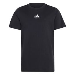 adidas Performance Performance Shirt 'FOOTBALL CATEGORY GRAPHIC' boy size 128 Black / White