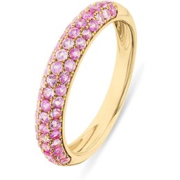 GUIA Ring Damen Gr&ouml;&szlig;e 50 gold / gr&uuml;n