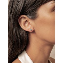Hey Happiness Ohrringe 'Aquamarine Gemstone' Damen Gr&ouml;&szlig;e One Size rosegold