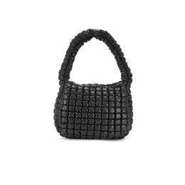 Apple of Eden Tasche 'ALMERIA' Steppdesign, schlie&szlig;t mit Rei&szlig;verschluss Damen Gr&ouml;&szlig;e One Size schwarz