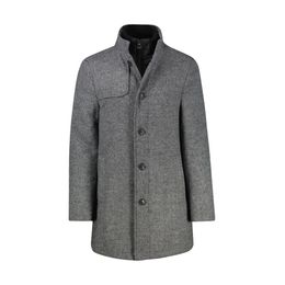 Lerros Mantel Herren Gr&ouml;&szlig;e XL grau / schwarz