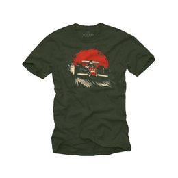 Makaya Shirt 'Formel Red' Herren Gr&ouml;&szlig;e 4XL gr&uuml;n
