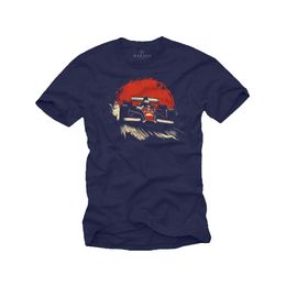 Makaya Shirt 'Formel Red' Herren Gr&ouml;&szlig;e M blau