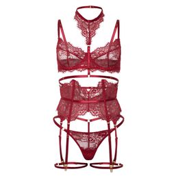 Orchibelle W&auml;sche-Sets Damen Gr&ouml;&szlig;e 80 rot