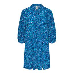 Y.A.S YAS Kleid 'Erika' Damen Gr&ouml;&szlig;e 42 blau / royalblau / jade / wei&szlig; Sommerkleid