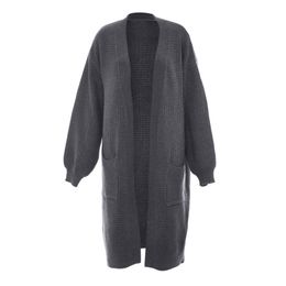 Tanuna Strickjacke Damen Gr&ouml;&szlig;e M dunkelgrau
