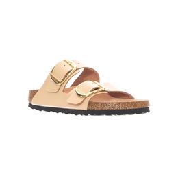 Birkenstock Sandale 'Arizona Big Buckle Nubuck Leather Narrow Fit Sandcastle' Damen Gr&ouml;&szlig;e 36 beige
