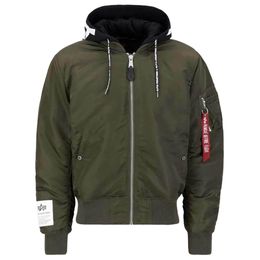 Alpha Industries &Uuml;bergangsjacke 'MA-1 ZHP' Herren Gr&ouml;&szlig;e M oliv Sommerjacke